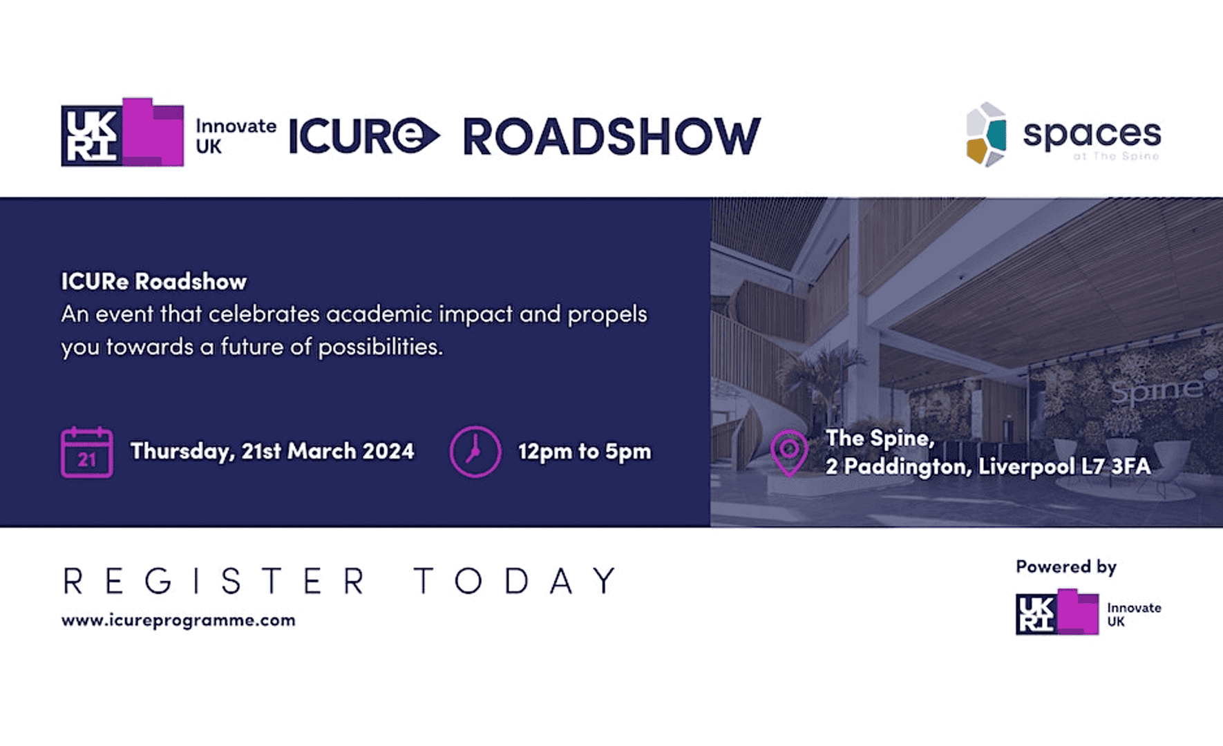 Innovate UK ICURe Roadshow: Liverpool | No Limits - Innovate UK